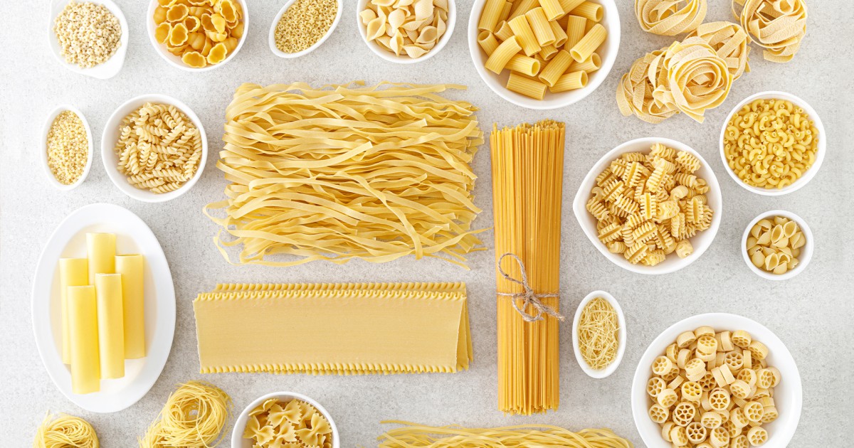 ¿Sabes cuántos tipos de pasta hay? - Helios