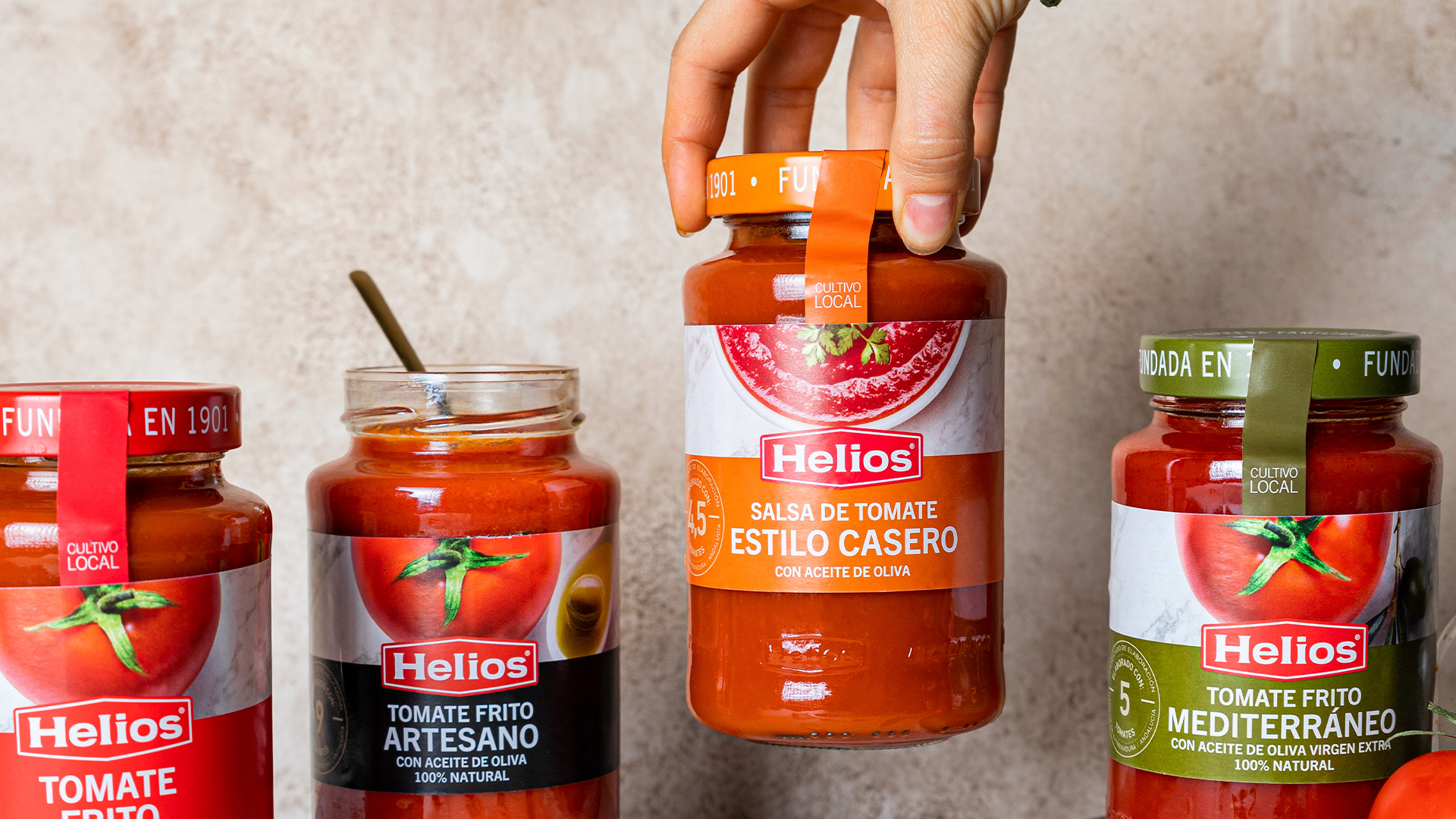 La mejor salsa de tomate casera con Helios - Helios