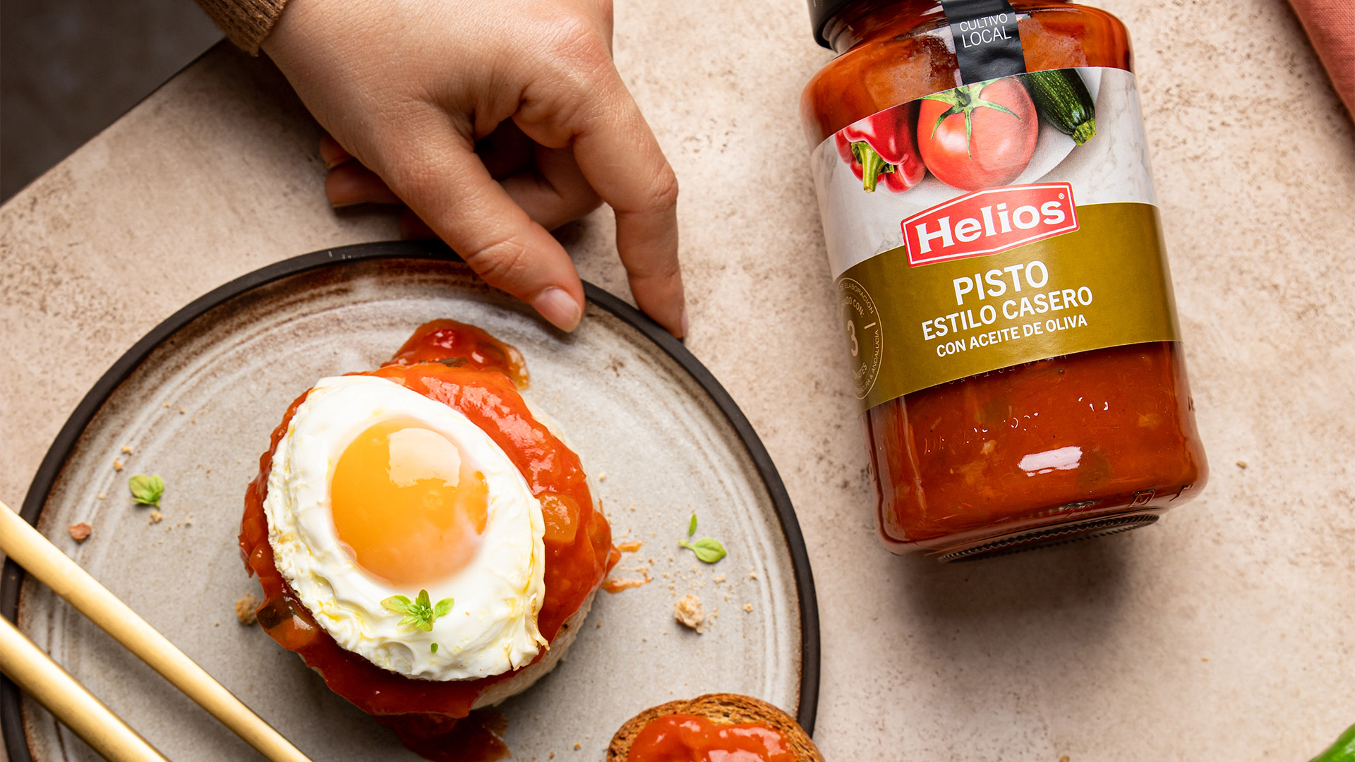 Un pisto manchego con lo mejor de la tierra - Helios